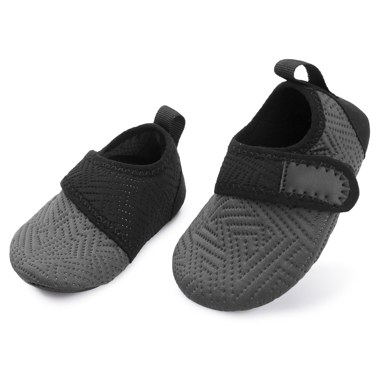 L-RUN Non Slip Baby Water Shoes Rubber Bottom Shoes Grey 6-12 Months ...