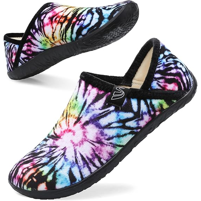 L-RUN Womens Slipper Memory Foam Warm Slip On House Slippers - Walmart.com