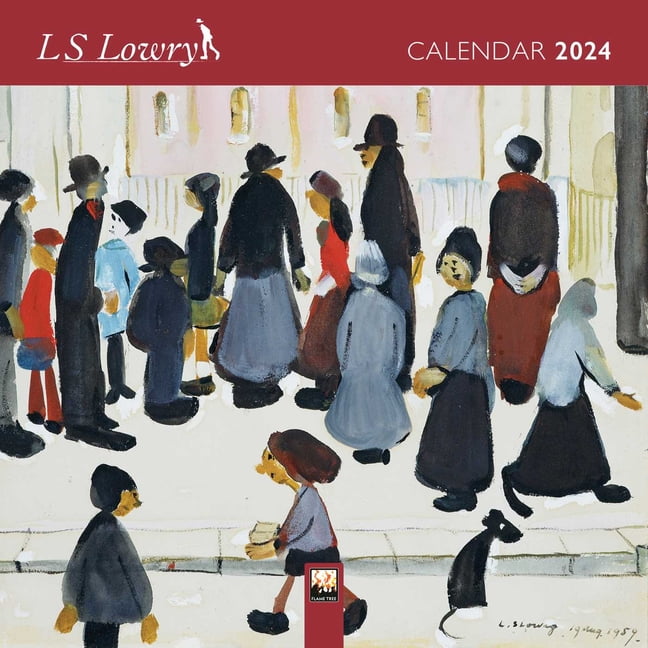 L.S. Lowry Mini Wall Calendar 2024 (Art Calendar) (Calendar) - Walmart.com