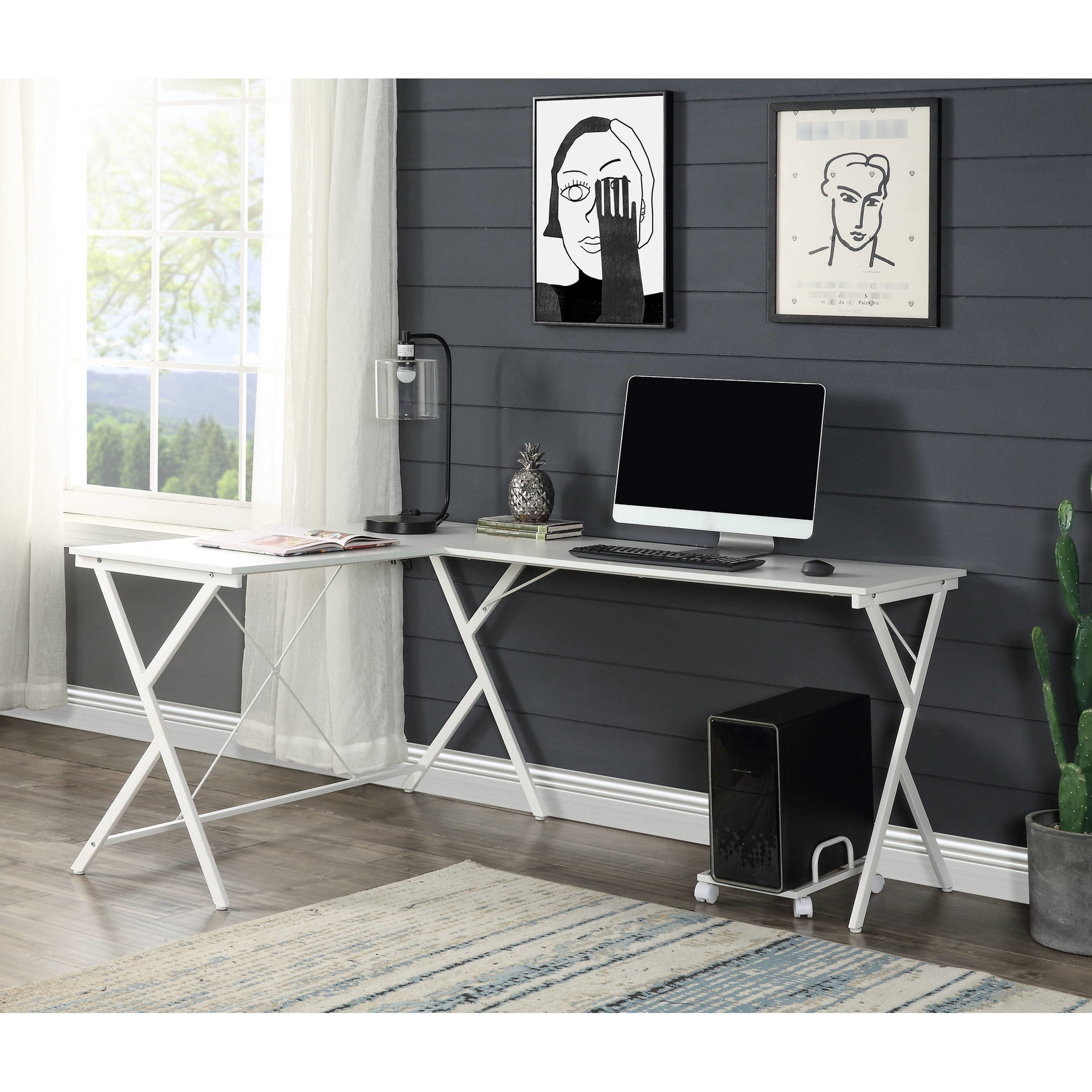 L-Shape Design + Sturdy Frame Build - Compact Business Spaces ...
