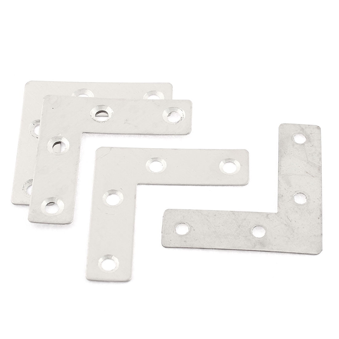 L Shape Flat Repair Plate Corner Angle Bracket 50 x 50 x 14mm 4Pcs ...