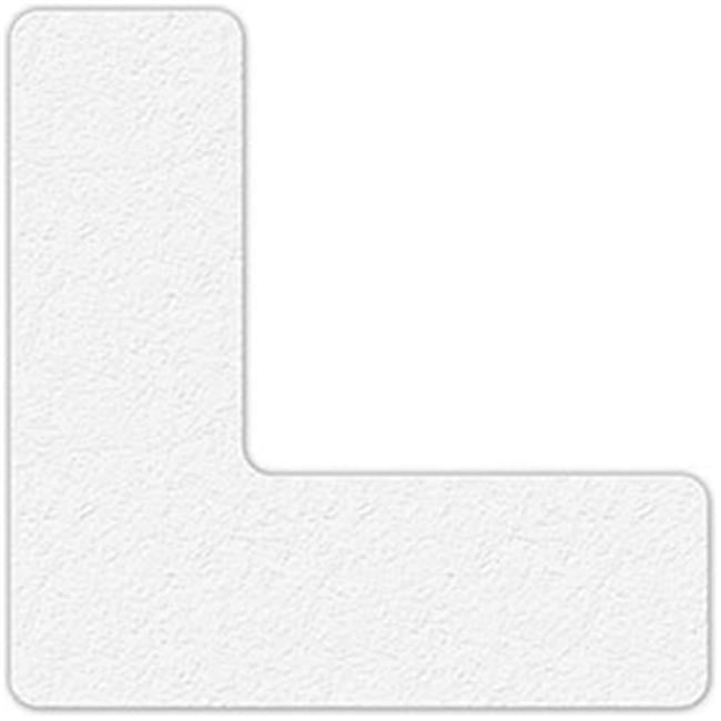 L Shape Floor Marking Tape, White - Pack of 25 - Walmart.com