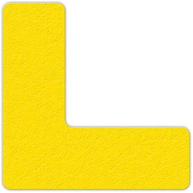 L Shape Floor Marking Tape, Yellow - Pack of 25 - Walmart.com