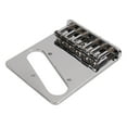 L Shape Guitar Bridge Replacement 6 Saddle Fixing String Pull Plate for ...
