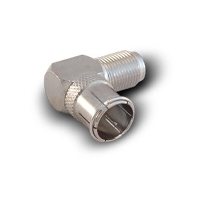 L-Shape Quick Male to Female F Adaptor - 50 Pieces-Bag - Walmart.com