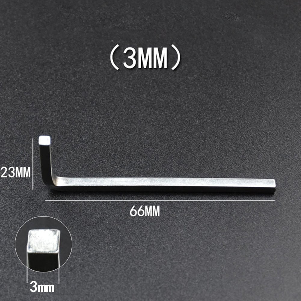 L Shape Square Head Wrench Square Key 4 Point Wrench Screwdriver Set 3 ...