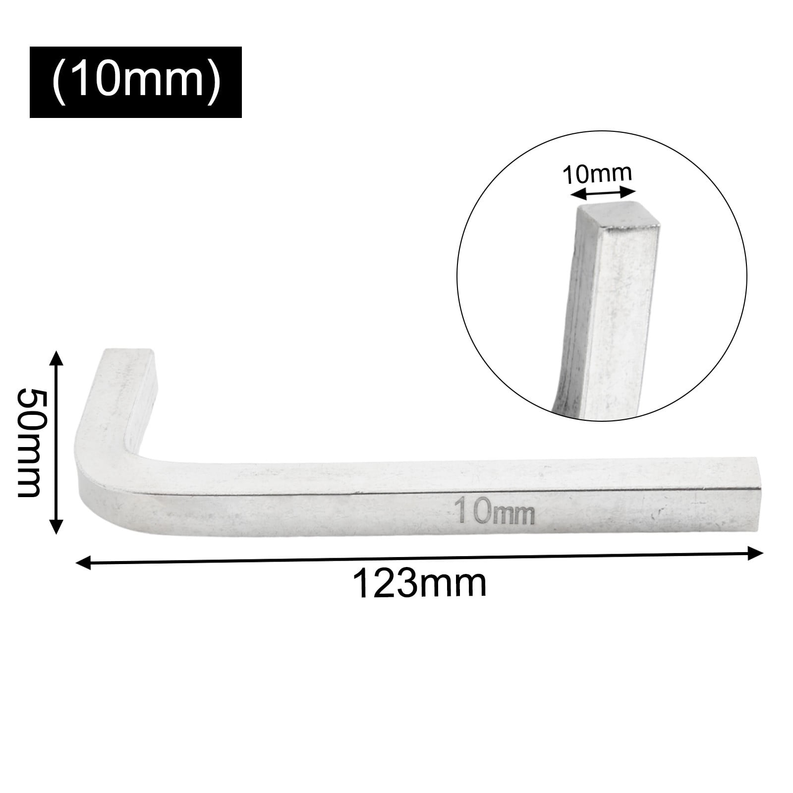 L Shape Square Head Wrench Square Key 4 Point Wrench Screwdriver Set 3 ...