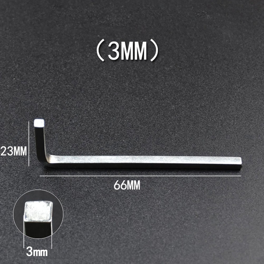 L Shape Square Head Wrench Square Key 4 Point Wrench Screwdriver Set 3 ...