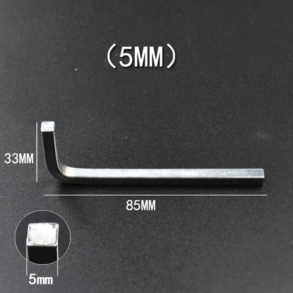 L Shape Square Head Wrench Square Key 4 Point Wrench Screwdriver Set 3 ...
