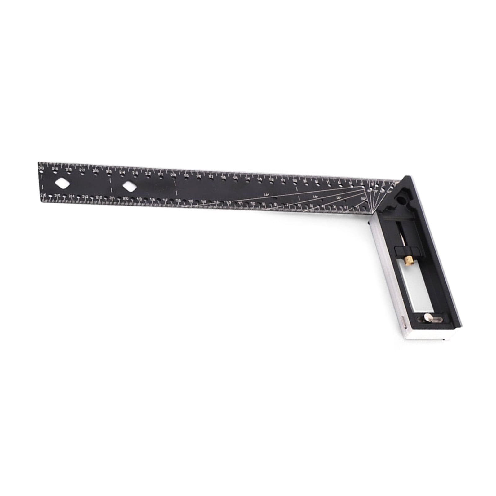 L Shape Square Measuring Ruler 12" Combination Frame Square 30-90 ...