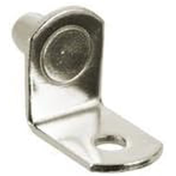 L-Shaped 100pc Metal Shelf Pins with Anti-Tip Hole, Drilling Diameter 3 ...