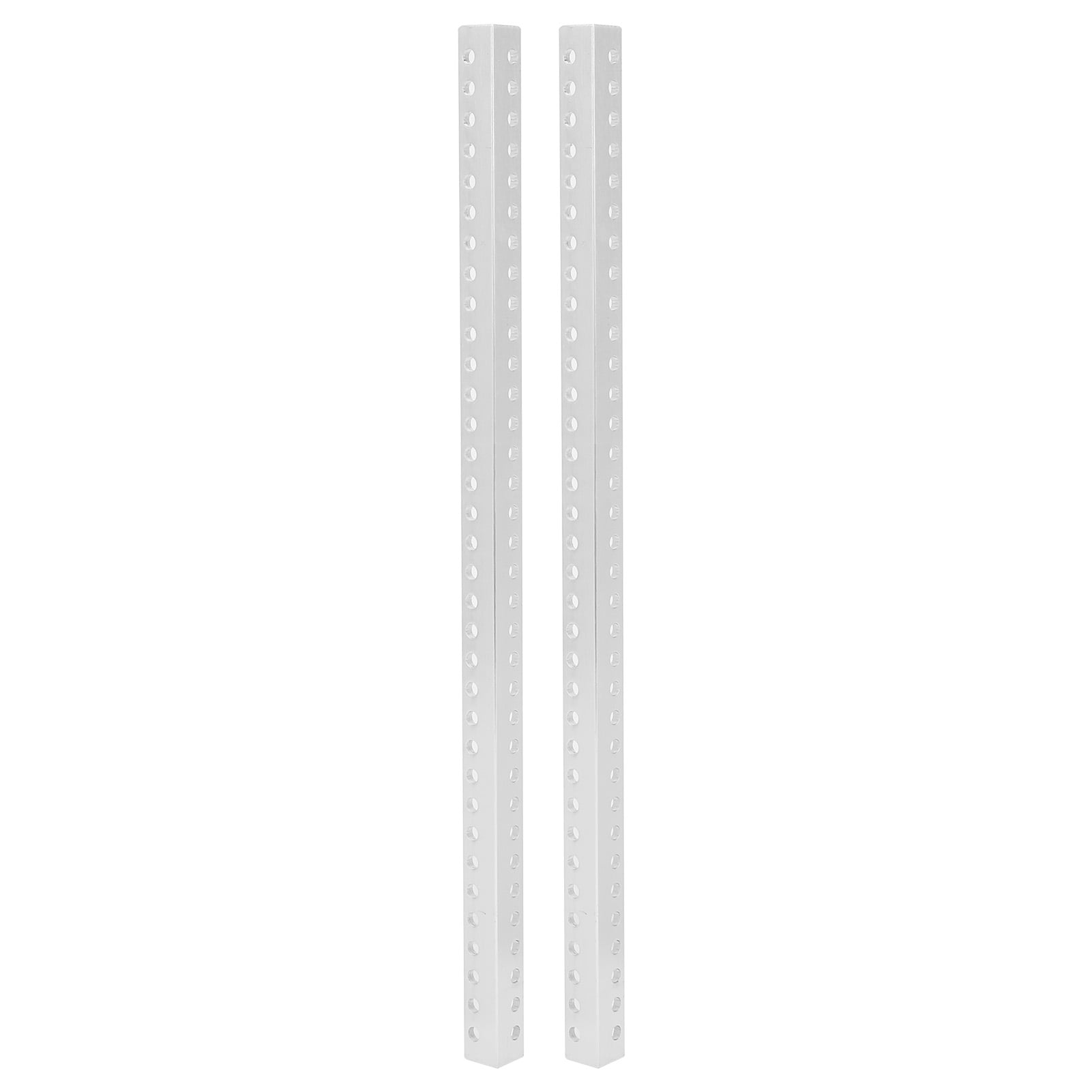 L-Shaped Aluminum Extrusion Profile - 2 Pieces, 34 Holes, 12x12mm, 3103 ...