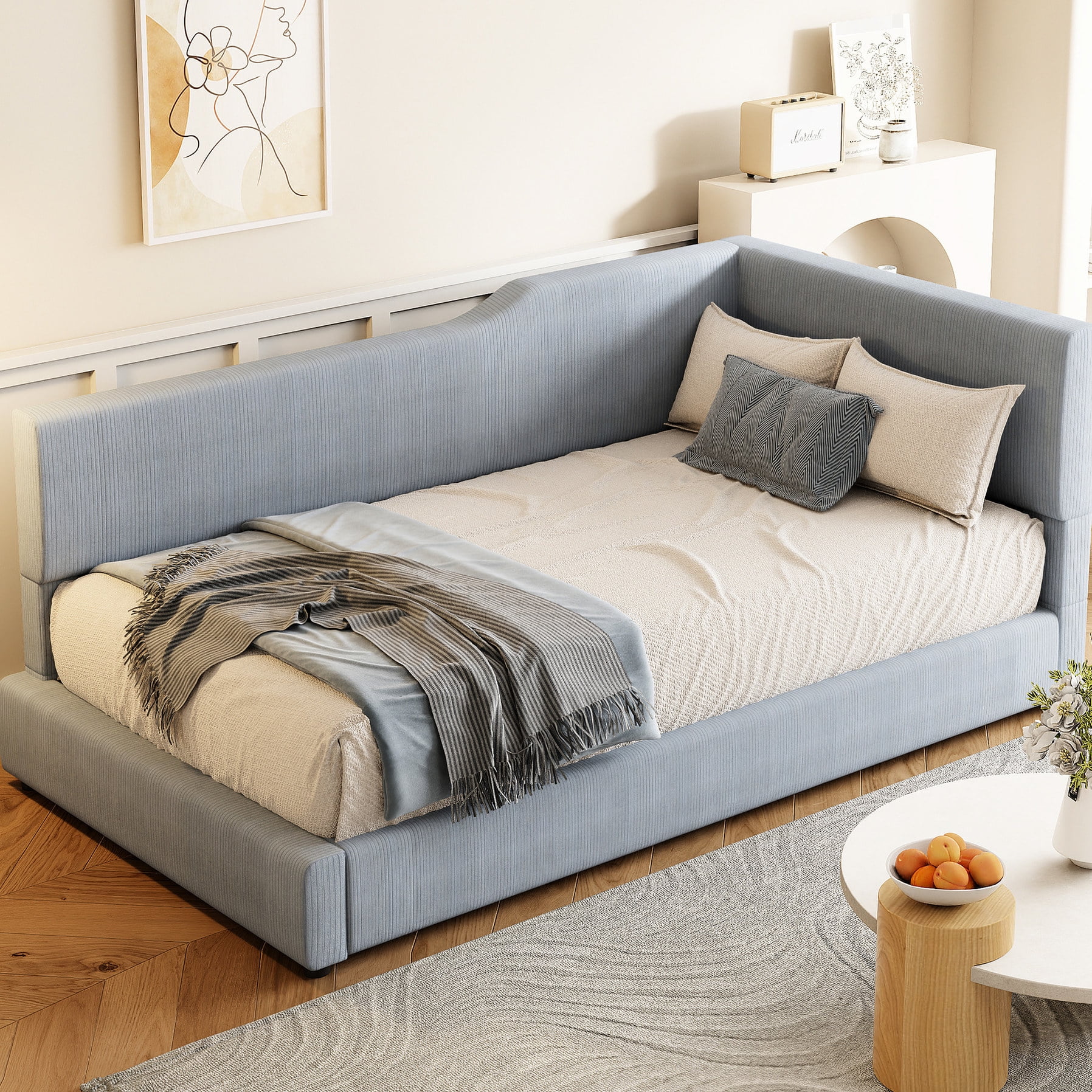 L-Shaped - Ample Space for Activities - Family Time / Creates a Fun ...