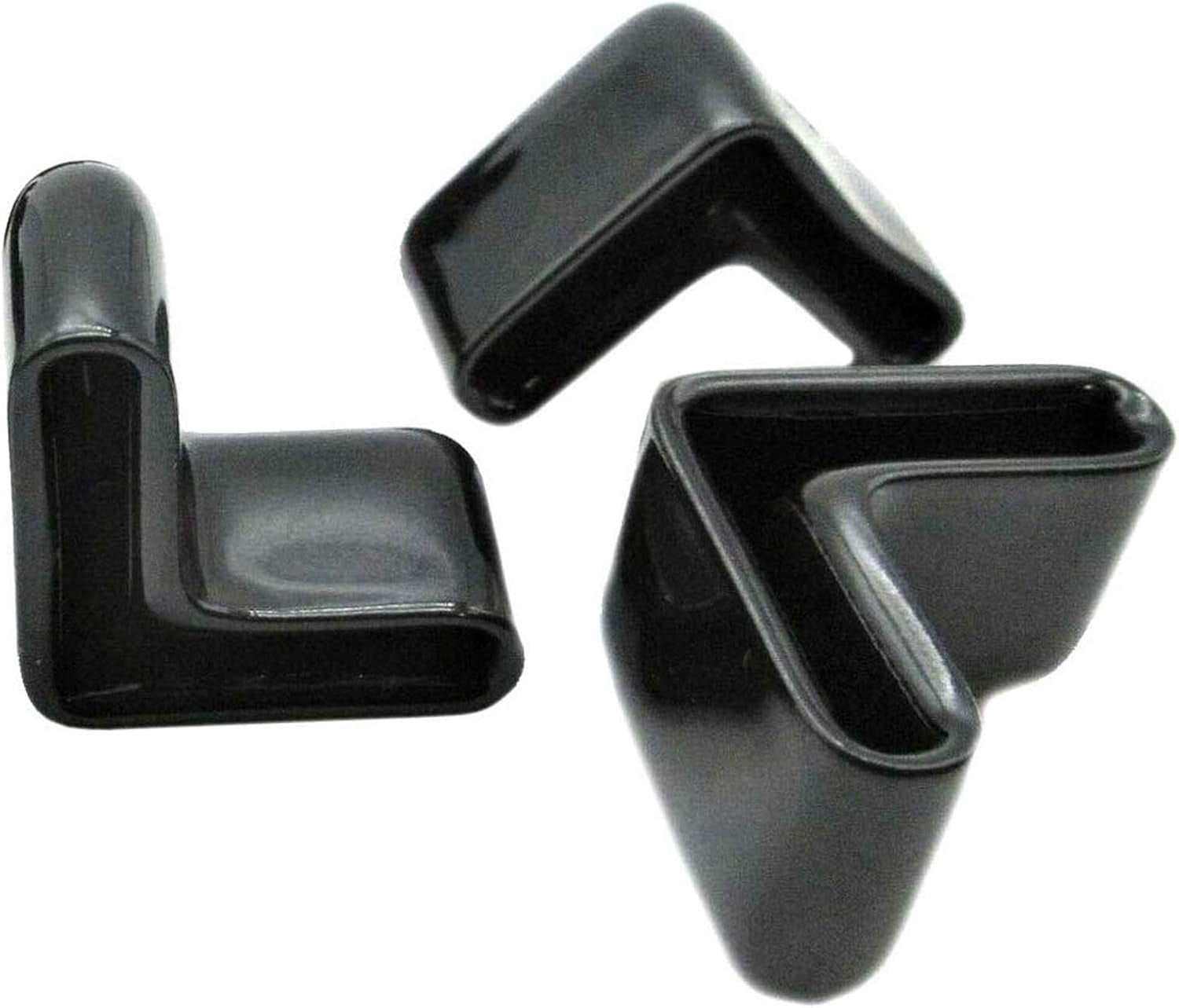 L Shaped Angle Iron Foot Pads - 3/4” Angle Iron End Caps PVC Corner ...