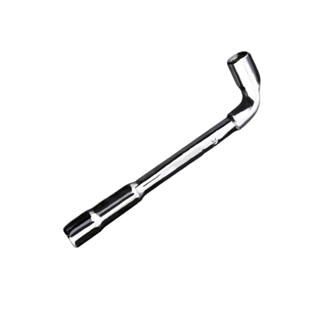 L Shaped Angled Hex Socket Wrench Steel Double Ended Elbow Tube Socket ...