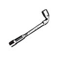 L Shaped Angled Hexagonal Socket Wrench Steel Double Ended Elbow Pipe ...