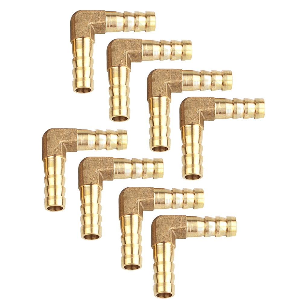 L-Shaped Copper Elbow Pipe Fittings 90 Degree Water Gas Pipe Connectors ...