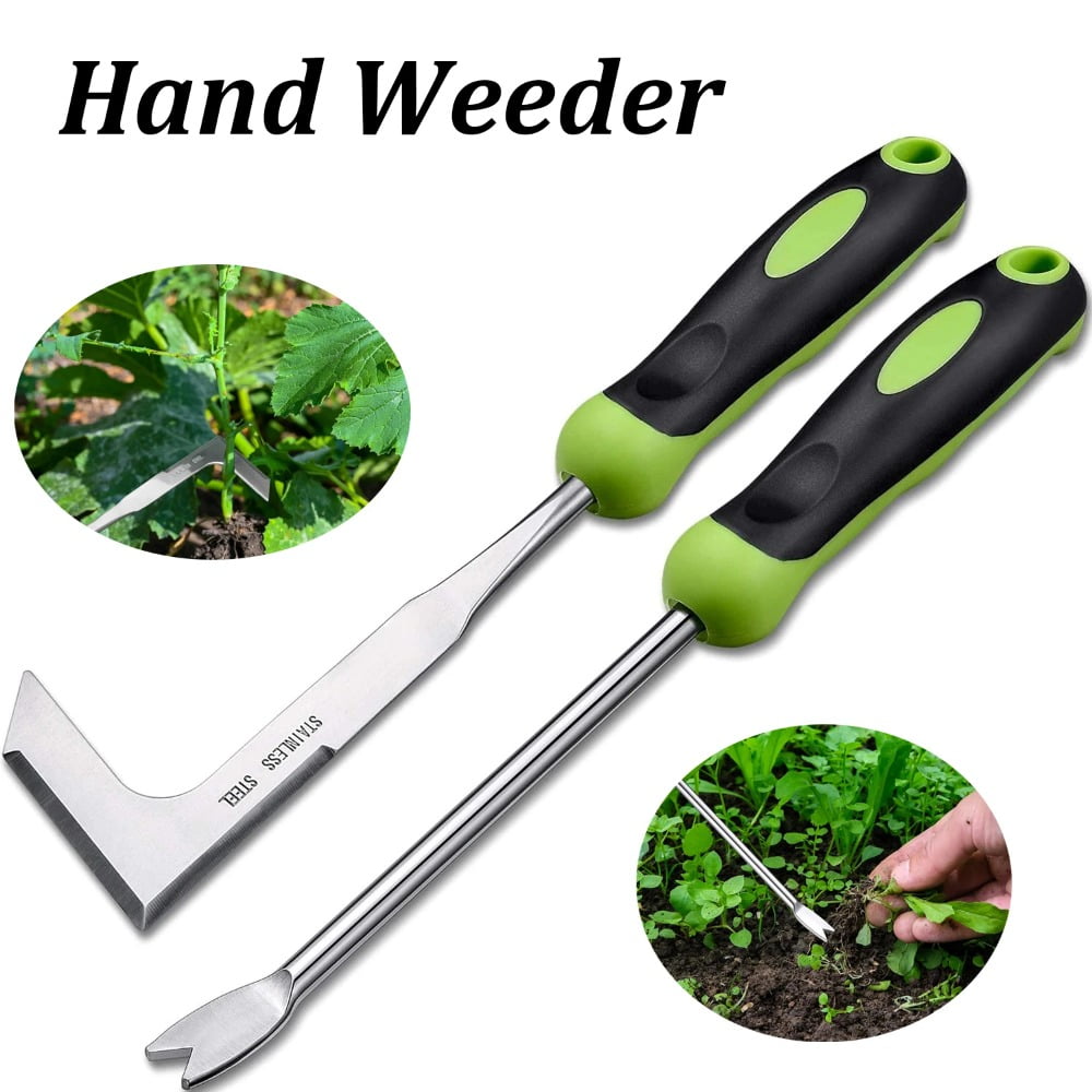 L-Shaped Crack Weeding Garden Manual Weeding Tool Stainless Steel ...
