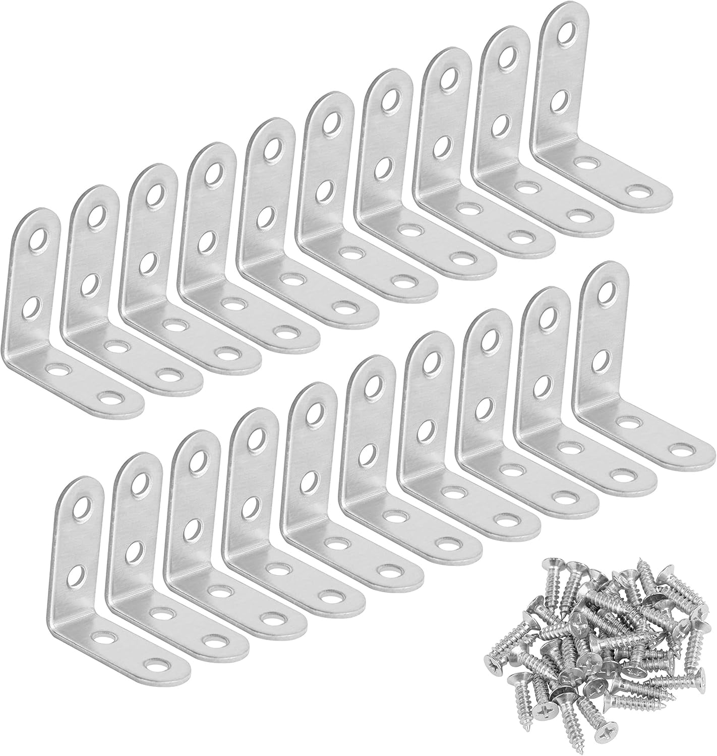 L Shaped Fastener for Wood Furniture, Easy Install Stainless Steel ...