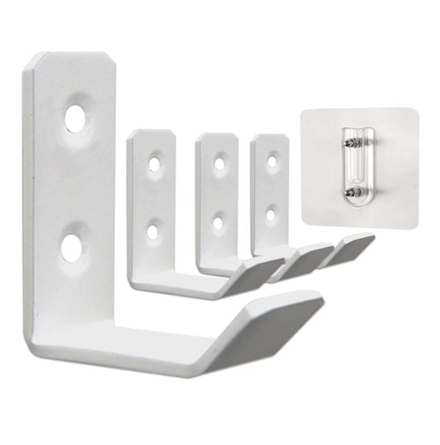 L-Shaped Hooks 4 Pack - Multifunctional Wall Hooks for Kitchen ...