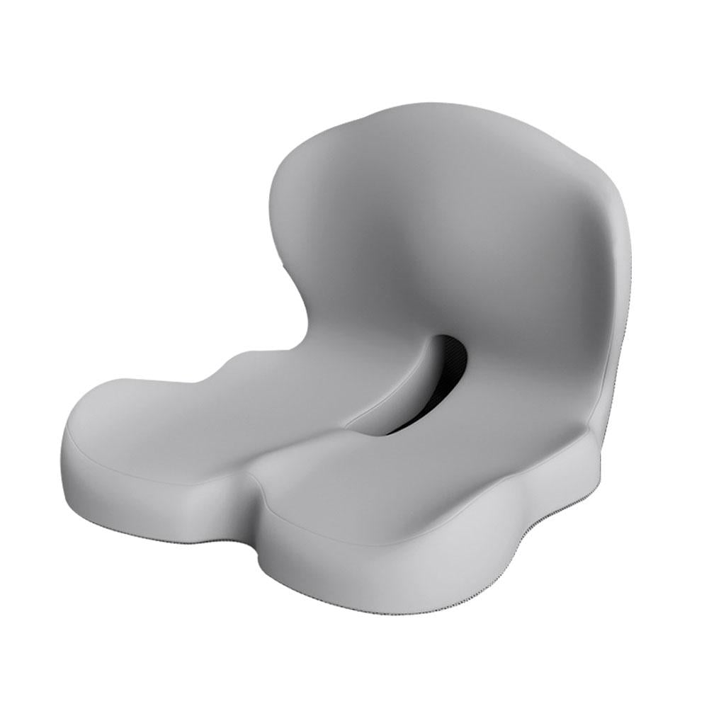 L-Shaped Integrated Office Chair Seat Memory Foam Car Seat Lumbar ...