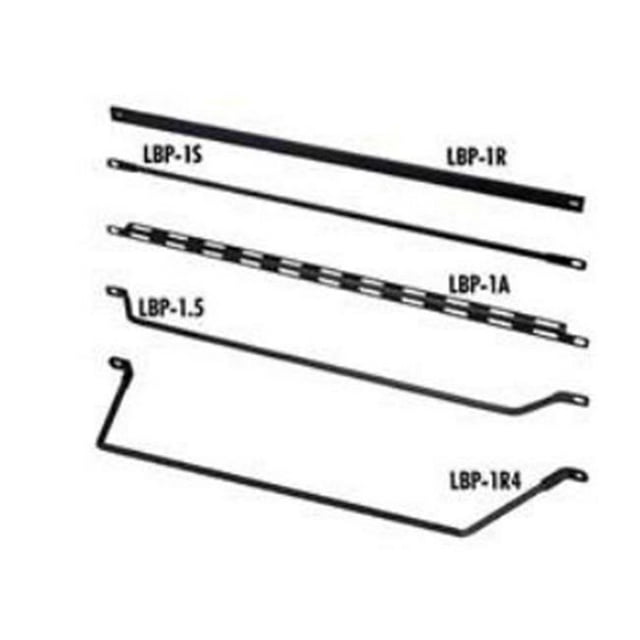 L Shaped Lacing Bar 10 Pack - Black - Walmart.com