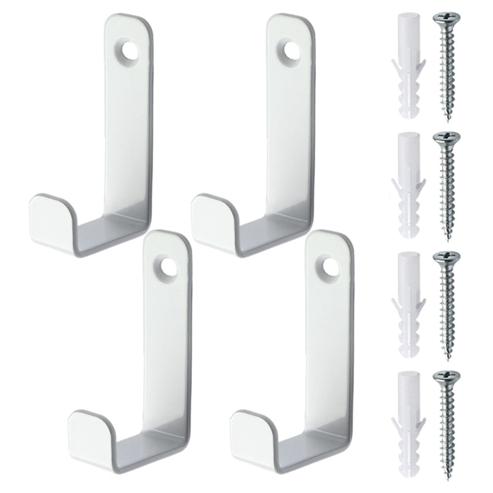 L Shaped Ladder Hooks,4 Pack Heavy Duty Wall Hooks for Garage ...