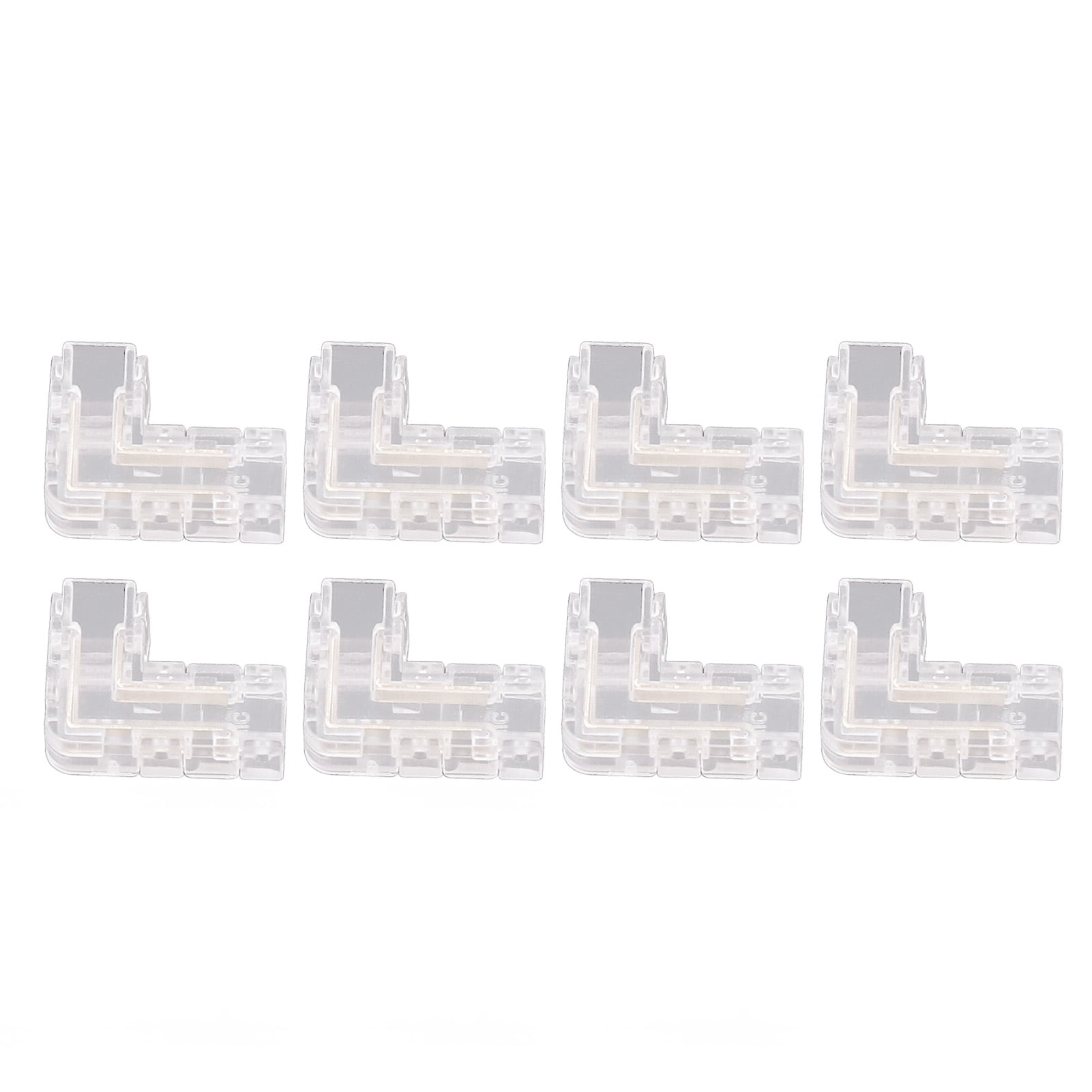 L-Shaped Seamless Connection Kit, Solderless Adapter For COB LED Strip ...