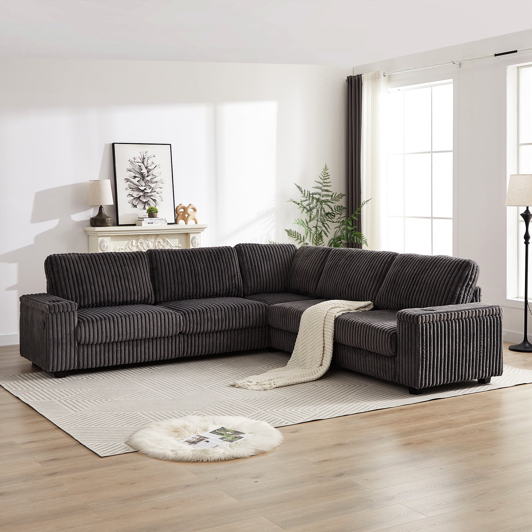 L Shaped Sofa | Two Storage Spaces for Extra Storage | Keep Your Living ...