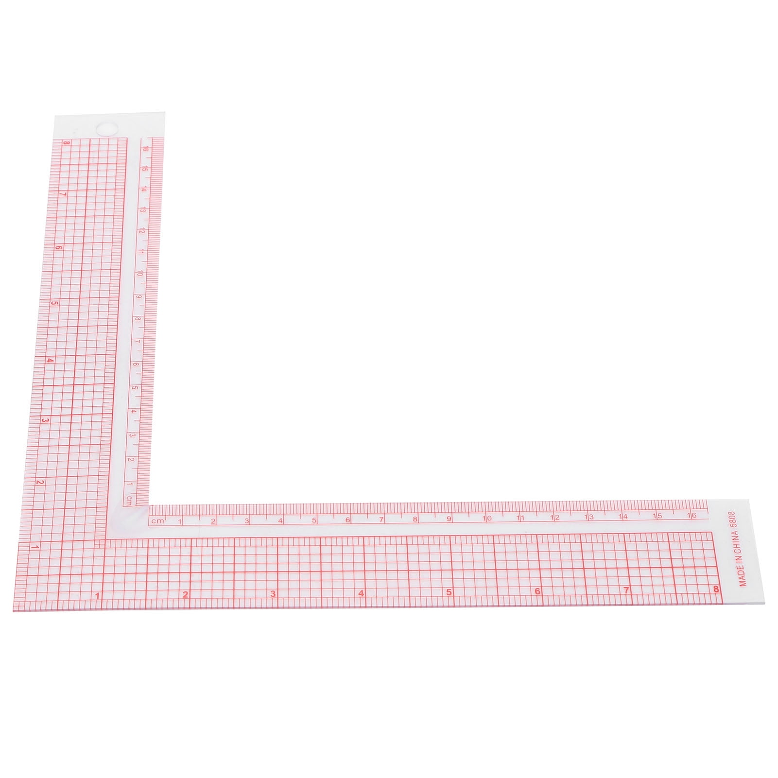 L-Shaped Square Measure for Crafting, Drawing & Tailoring Acrylic PVC ...