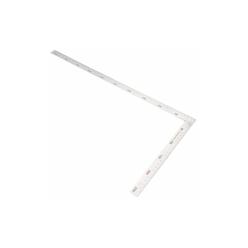 L-Shaped Square Ruler, 90 Degree L-Shaped Square Ruler, Steel Square ...
