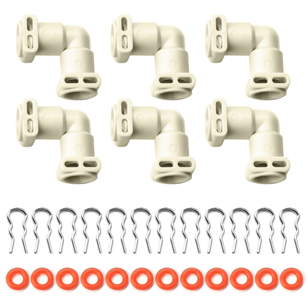 L Shaped Water Thermoblock Connector Adapter Coffee Machine Fluid ...