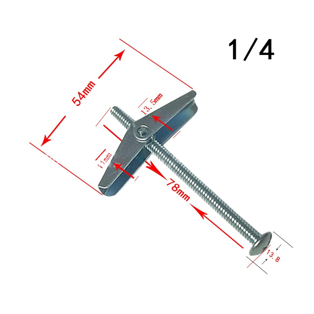 L Toggle Bolt Hollow Wall Anchor Umbrella Type Expansion Screw aircraft ...