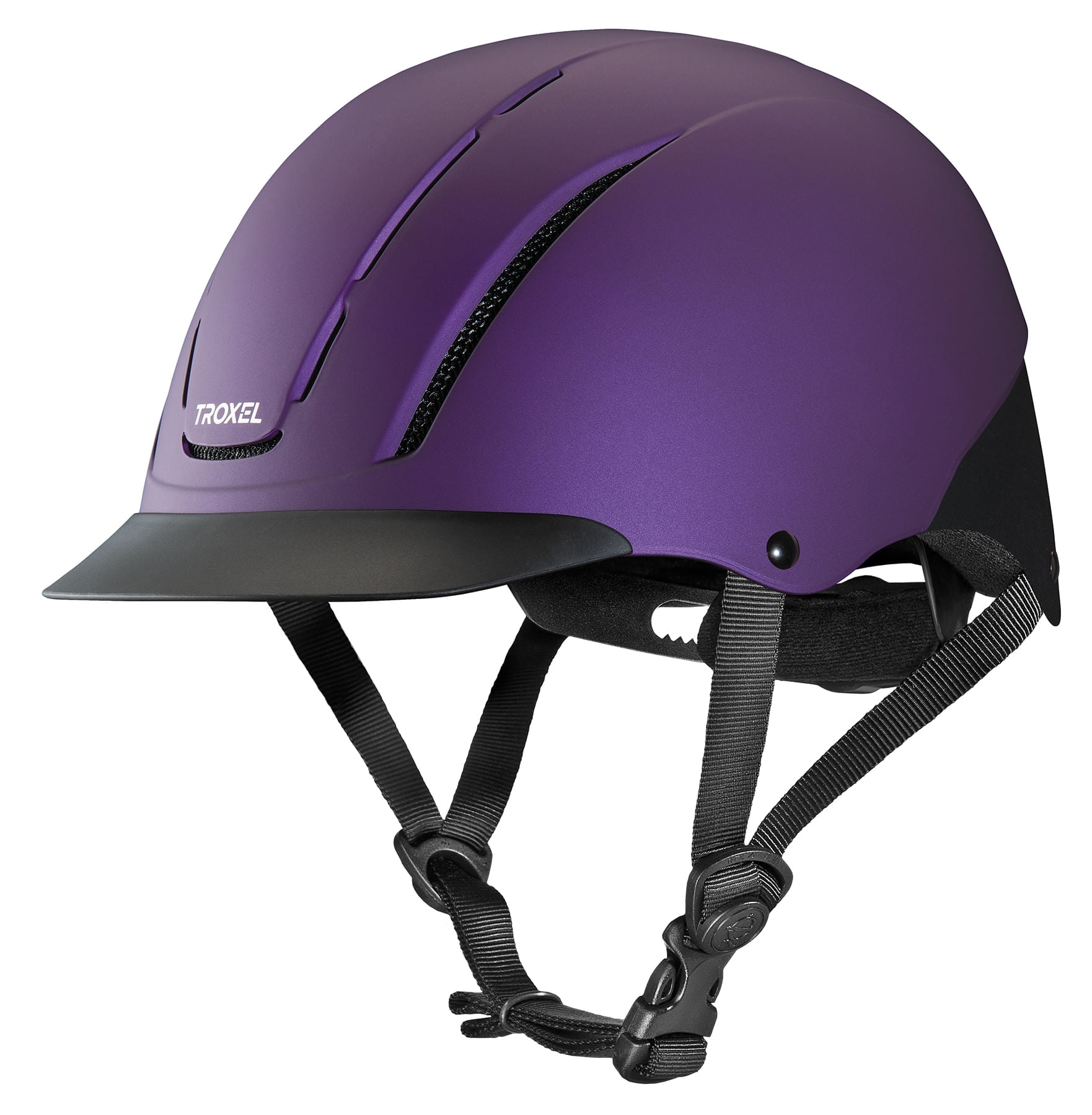 L Troxel Full Coverage Design Optimal Horse Riding Helmet Violet ...