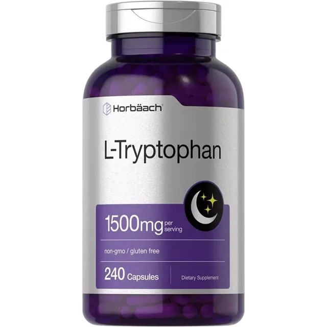 L Tryptophan | 1500mg | 240 Capsules | Extra Strength | Non-GMO ...