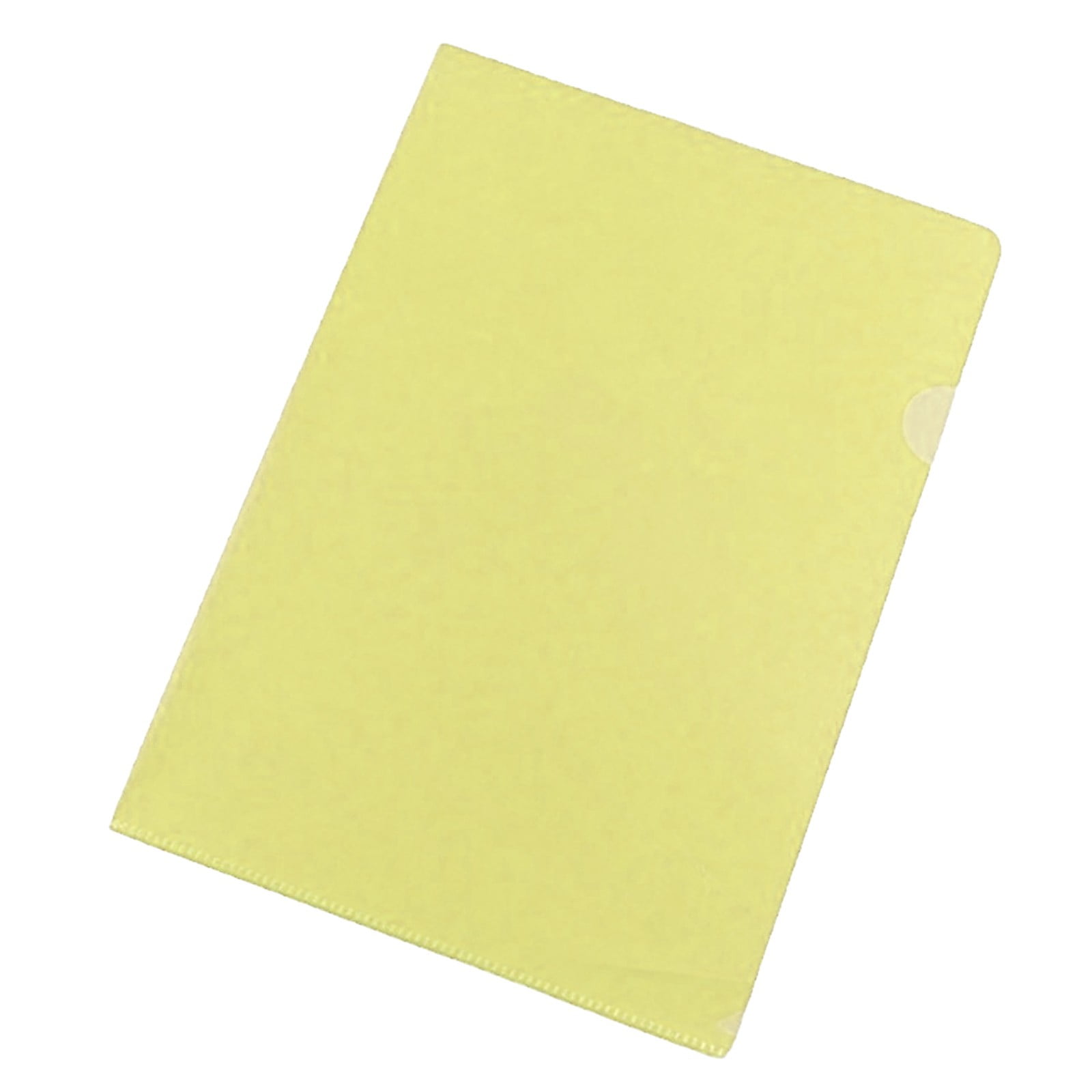 L-Type Plastic Folder Safe Project Pockets Transparent Clear Document ...