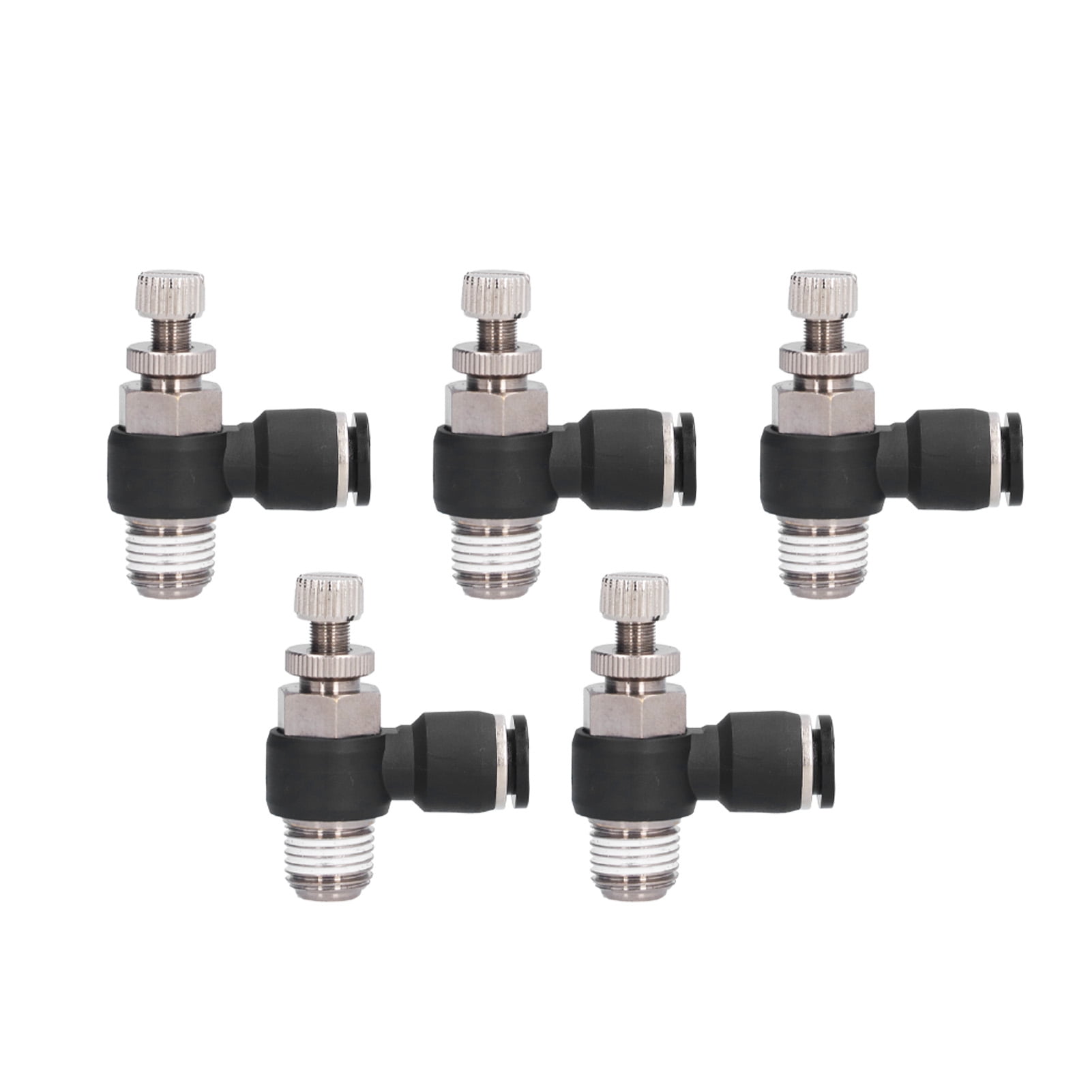 L Type Right Angle Throttle Valve Quick Fitting Convenient Elbow Air ...