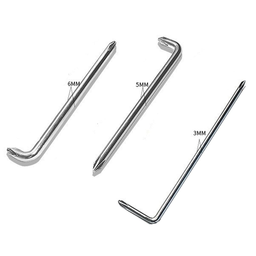 L-Type Screwdriver L-Shaped Wrench Drill Bits Elbow Bend Short -Arm ...