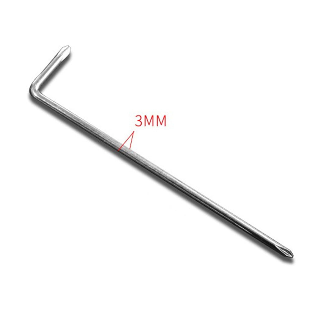 L-Type Screwdriver L-Shaped Wrench Drill Bits Elbow Bend Short -Arm ...