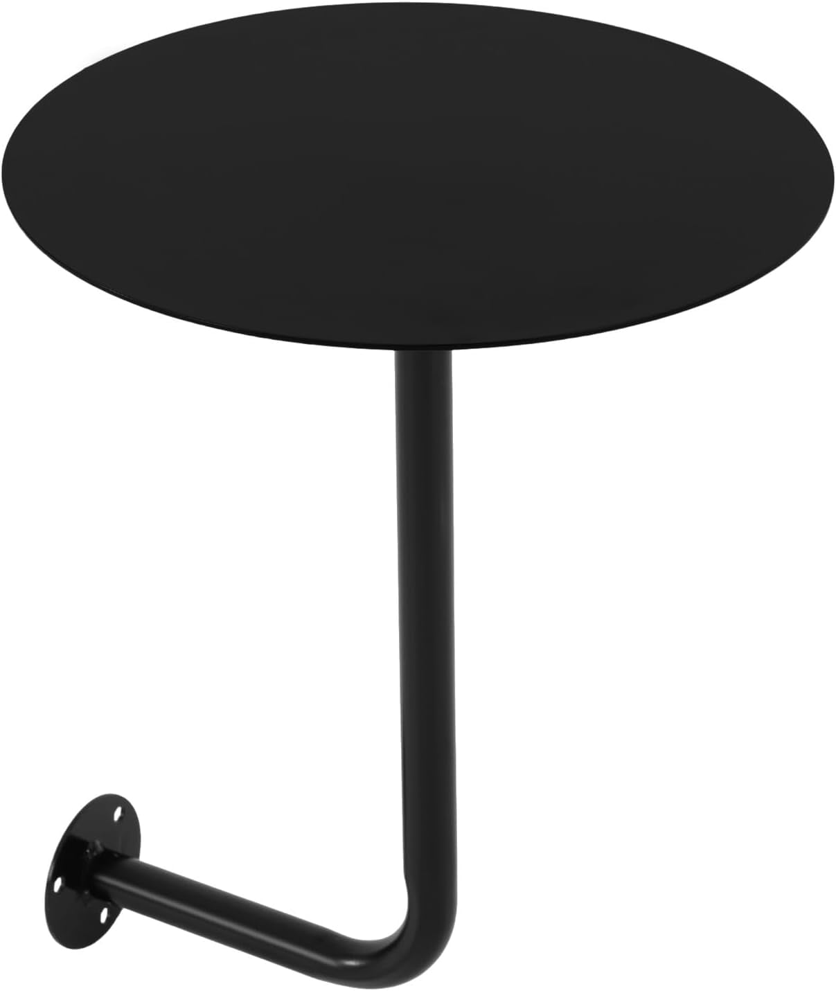 L-Type Wall Mounted Bar Table, Modern Coffee Table Round Pub Table for ...