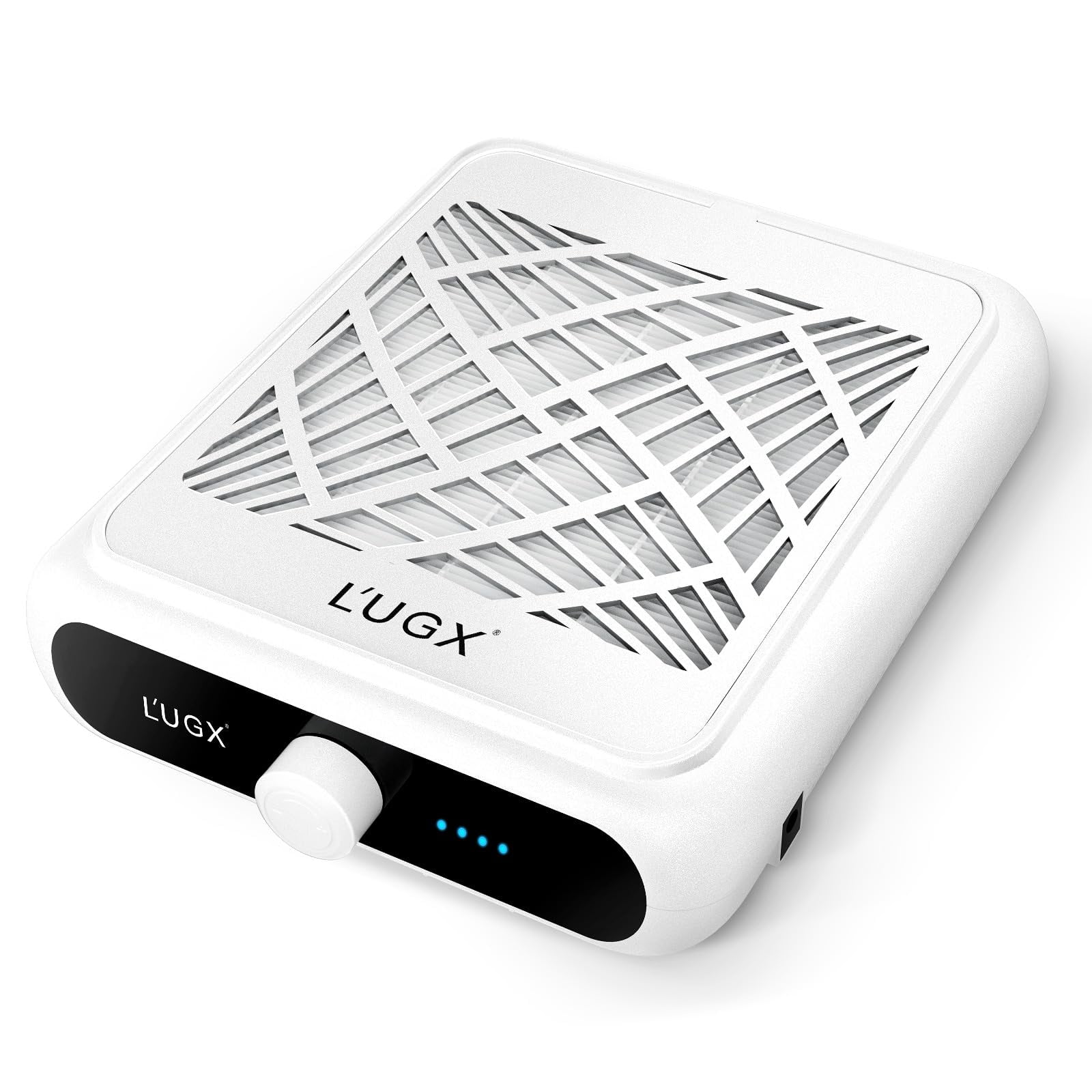 L'UGX Rechargeable Nail Dust Collector with 2 Reusable Filter ...