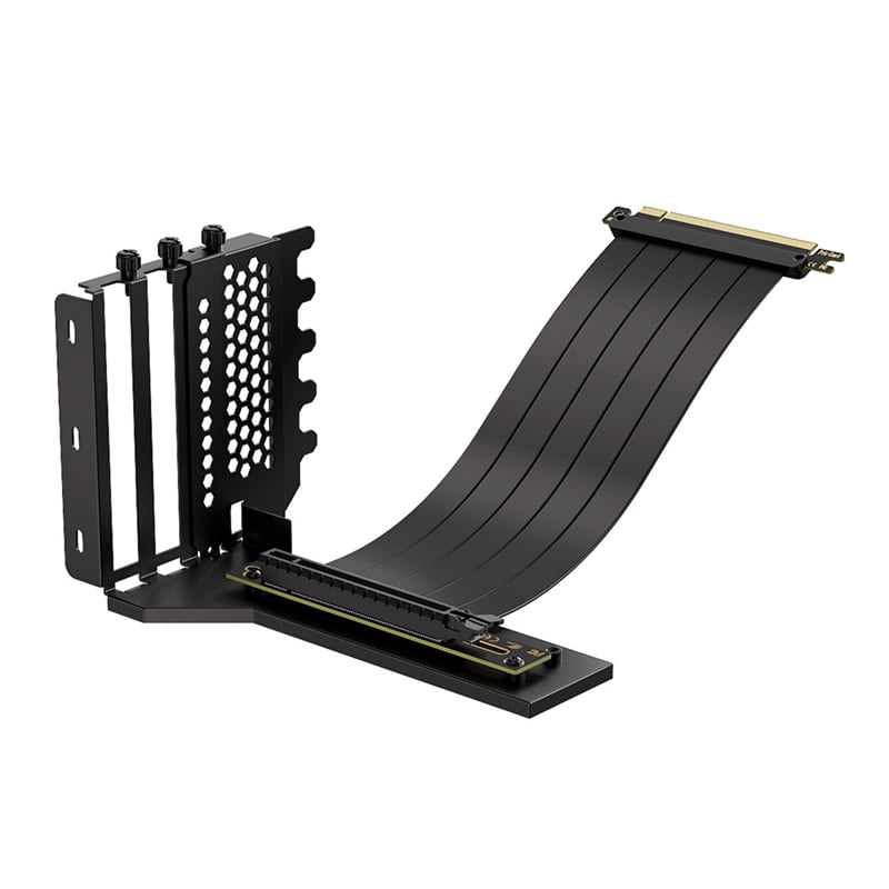 L-Z3 GPU Vertical Mounting Bracket Kit, PCIe 4.0 X16 Riser Cable 200mm ...