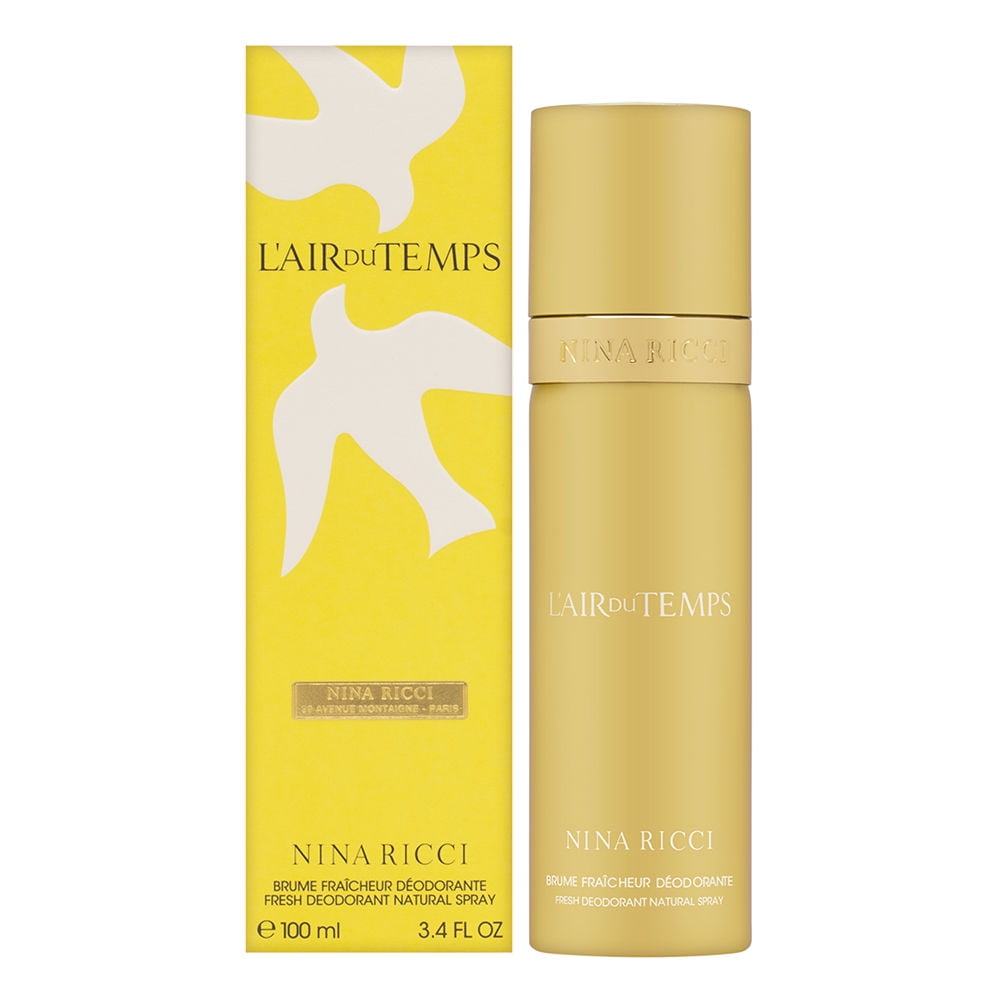L'air du Temps by Nina Ricci for Women 3.4 oz Deodorant Spray - Walmart.com