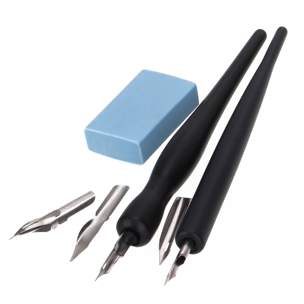 MIPCASE Back to Pen Set Black Plastic 1 Set For Fine Line Drawing ...