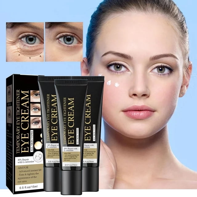 L-carnosine Temporary Eye Tightener Eye Cream, Instant Firming Eye ...