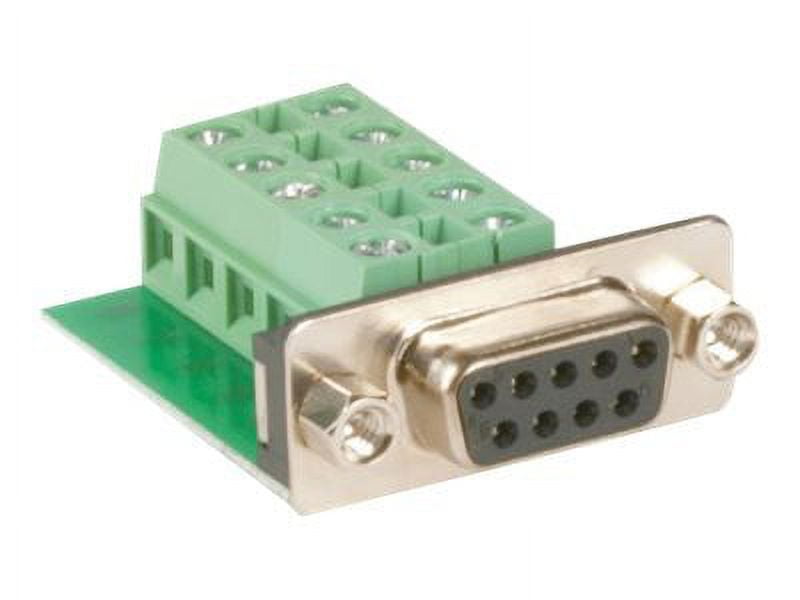 L-com DGB Series DB9 Female Connector for Field Termination (Screw ...