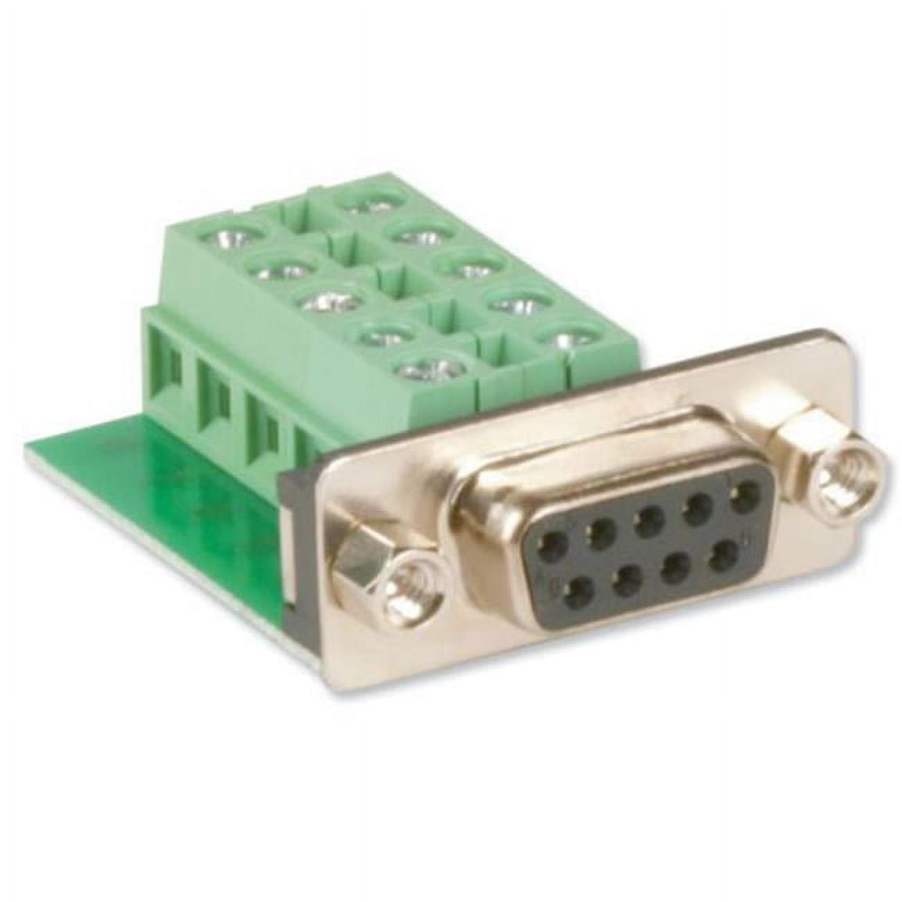 L-com DGB Series DB9 Female Connector for Field Termination (Screw ...