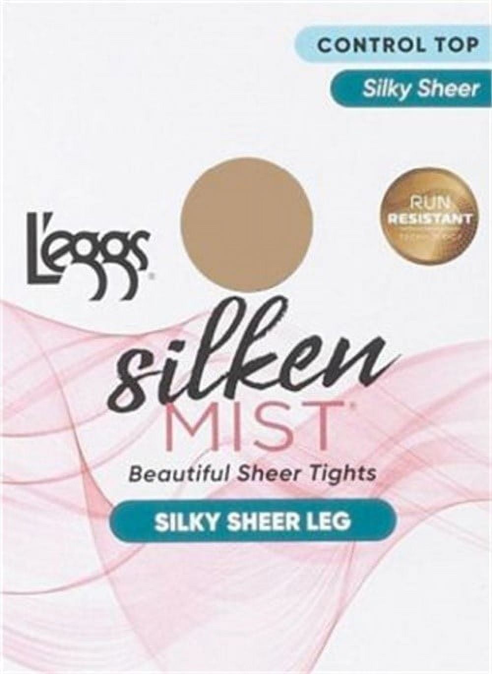 L’eggs Women's Silken Mist Sheer Control Top Pantyhose, 1 pair ...