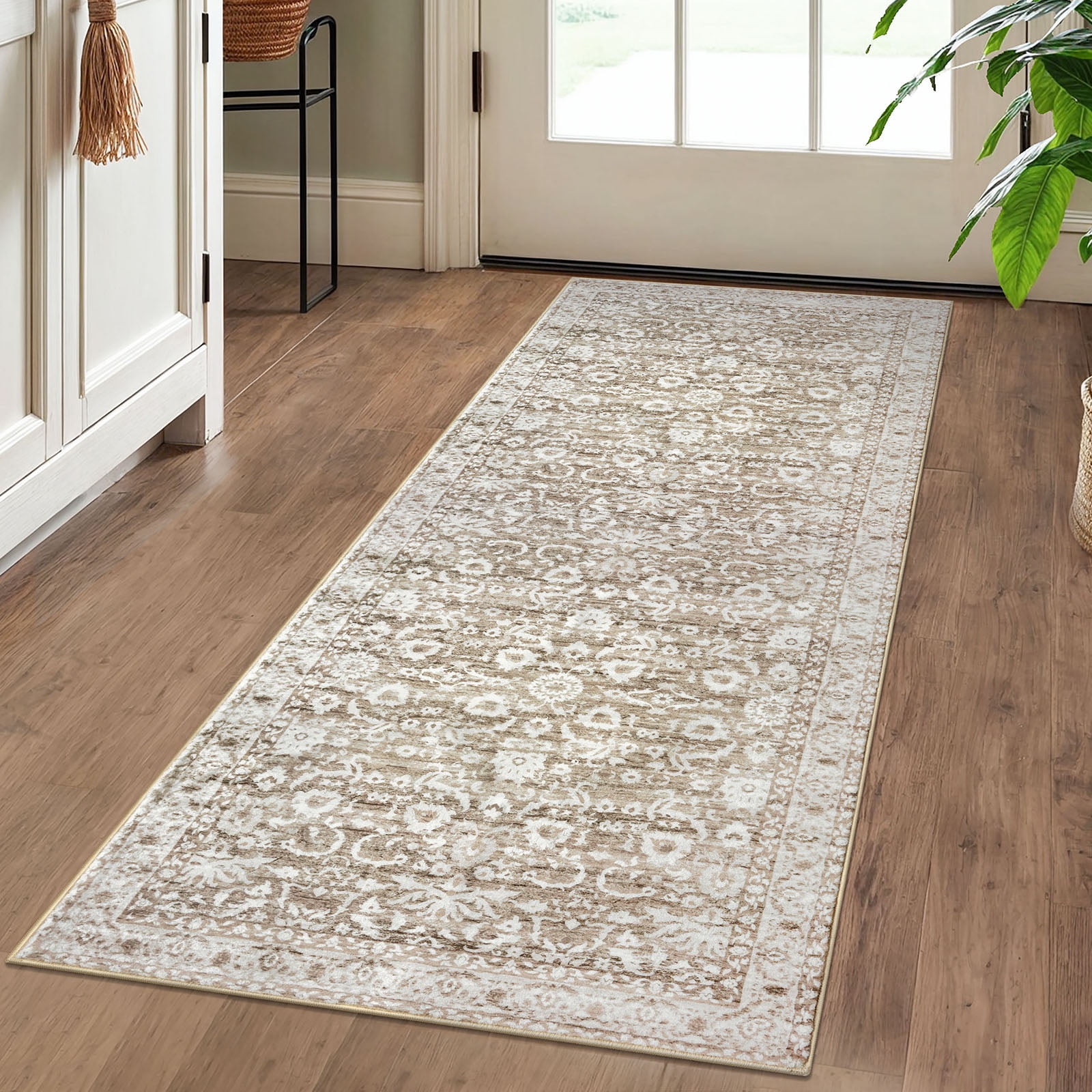 Suelur Washable 2x5 Runner Rug for Hallways Non Slip Rug Runners ...