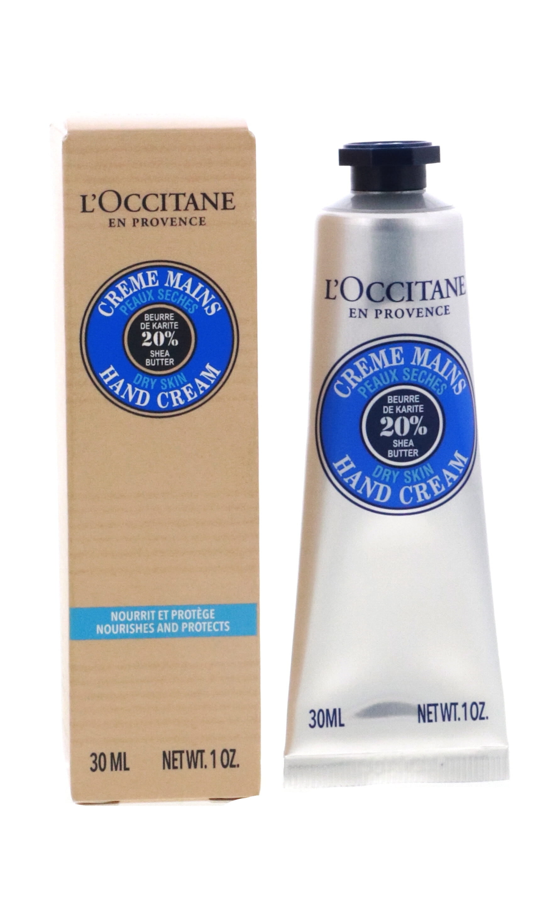 L'occitane organic shea butter hand cream - 20% rich nourishment for very dry hands, floral ...